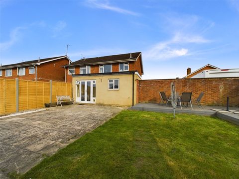 3 bed semi-detached house for sale in Stanwick Drive, Cheltenham ...