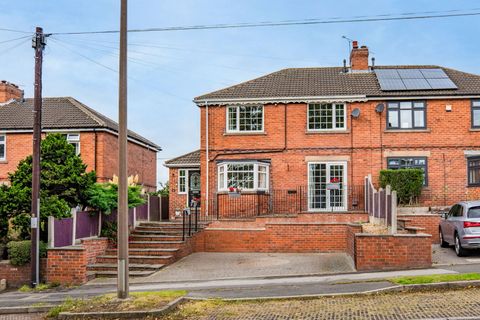Moor Lane South, Ravenfield, Rotherham S65, 4 bed semi-detached house ...
