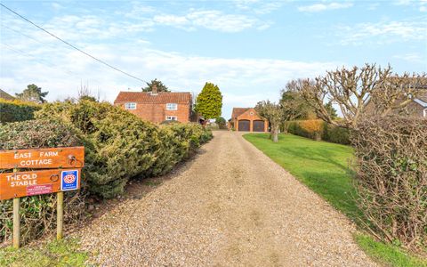 4 bed detached house for sale in East Farm Cottage, Lowthorpe, Southrey ...