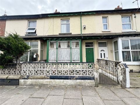 Cocker Street, Blackpool, Lancashire FY1, 2 bed terraced house for sale ...