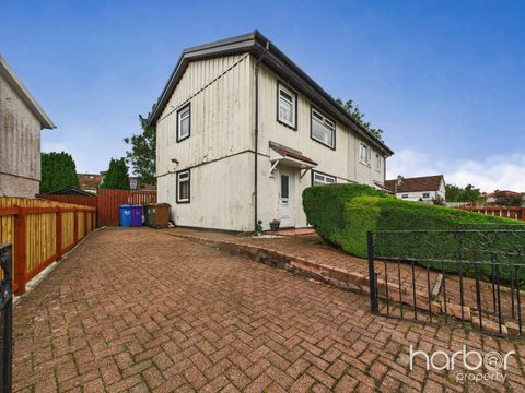 Ryeside Road, Barmulloch, Glasgow, City Of Glasgow G21, 3 bed semi ...