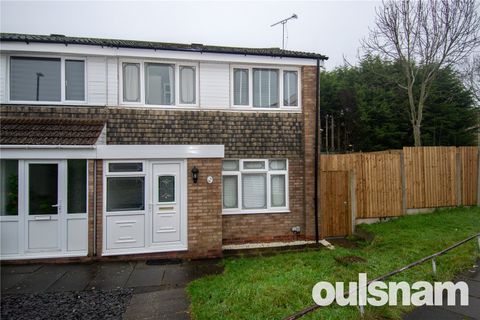 3 bed end terrace house to rent in Rothley Walk, Kings Norton ...