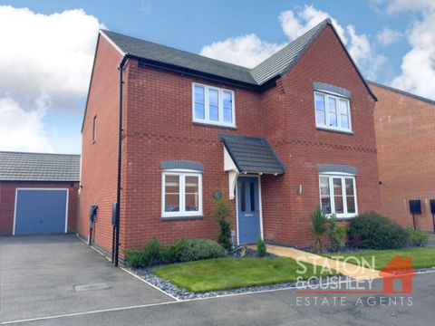 4 bed detached house for sale in Fallow Way, Nottinghamshire NG18, £ ...