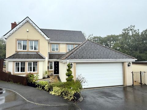 Henfelin, Garnant, Ammanford SA18, New home, 5 bed detached house for ...