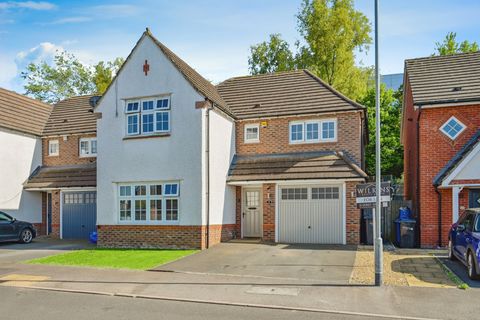 Wensleydale, Wilnecote, Tamworth, Staffordshire B77, 4 bed detached ...