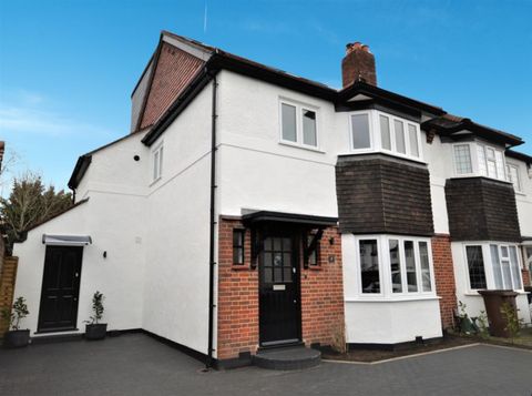 5 bed semi-detached house for sale in Gosfield Road, Epsom KT19, £ ...