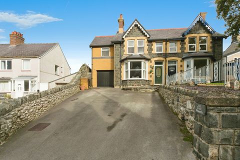 4 bed semi-detached house for sale in Valley Road, Llanfairfechan ...