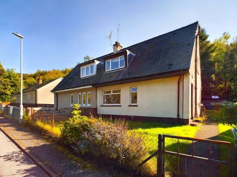 2 bed semi-detached house for sale in 4 Jane Road, Dunbeg, Oban, Argyll ...
