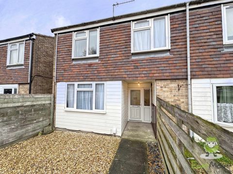 3 bed end terrace house for sale in Gregory Close, Basingstoke ...