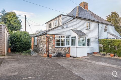 The Street, Hartlip, Sittingbourne, Kent ME9, 3 bed semi-detached house ...