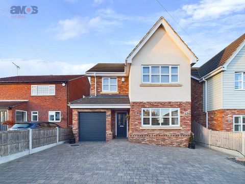 4 bed detached house for sale in York Road, Ashingdon, Essex SS4, £ ...