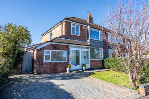 3 bed semi-detached house for sale in Beechwood Drive, Marple ...