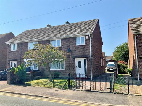 3 bed semi-detached house for sale in Vale View Road, Aylesham ...