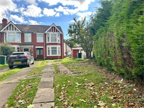 4 bed end terrace house for sale in Lythalls Lane, Holbrooks, Coventry ...