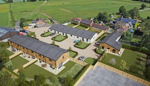 Oxleaze Farm Barns, Claypits Lane SN7, New home, 3 bed barn conversion ...