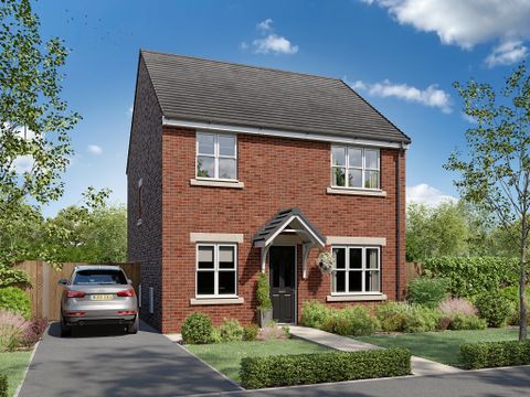 New home, 4 bed detached house for sale in "The Knightsbridge" at Selby ...
