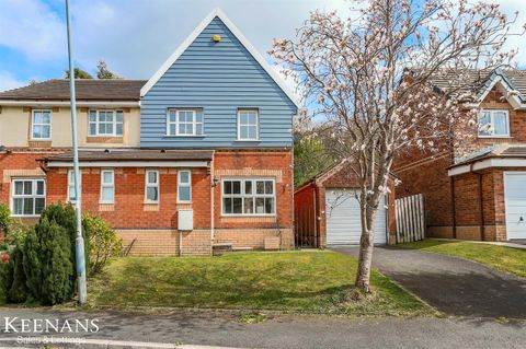 3 bed semi-detached house for sale in Tunstall Drive, Accrington BB5, £ ...