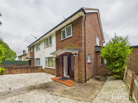 3 bed semi-detached house for sale in Portsmouth Walk, Basingstoke RG22 ...