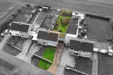 Staploe, St. Neots PE19, 3 bed semi-detached house for sale, £225,000 ...