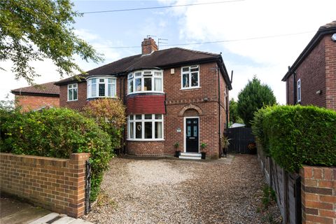 Hamilton Drive West, York, North Yorkshire YO24, 3 bed semi-detached ...