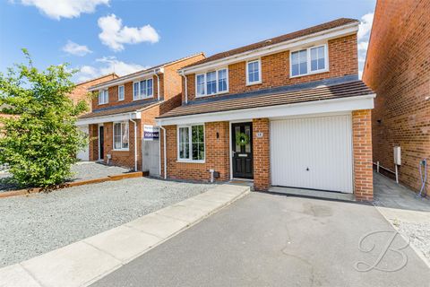 Brownley Road, Clipstone Village, Mansfield NG21, 3 bed detached house ...