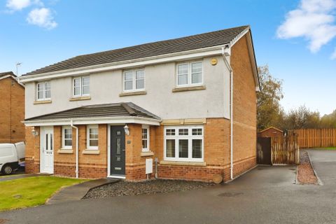 Kidlaw Crescent, Tullibody, Alloa FK10, 3 bed semi-detached house for ...