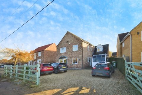 5 bed detached house for sale in Back Road, Murrow, Wisbech PE13, £ ...