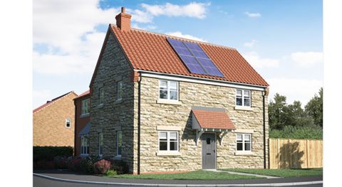 New home, 3 bed semi-detached house for sale in Lower End, Alvescot ...