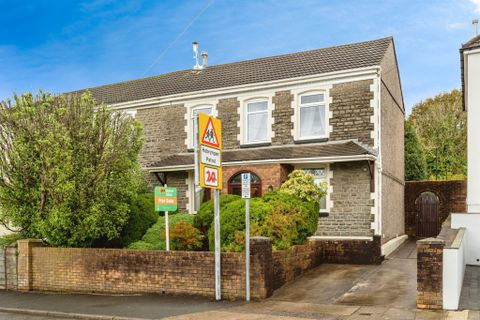 3 bed semi-detached house for sale in Main Road, Bryncoch, Neath SA10 ...