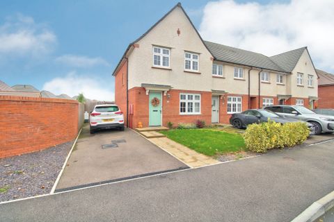 3 bed end terrace house for sale in Great Spring Road, Sudbrook ...