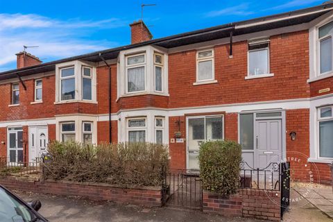 Maindy Road, Cathays, Cardiff CF24, 3 bed terraced house for sale, £ ...