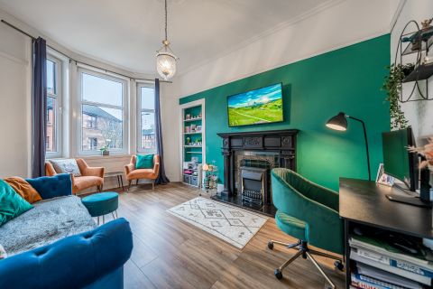 1 bed flat for sale in Sinclair Drive, Battlefield, Glasgow G42, £ ...
