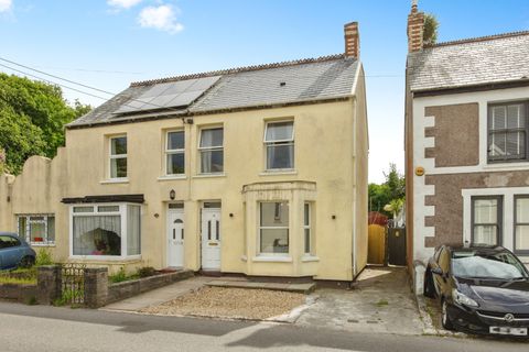 Roche Road, Bugle, St. Austell, Cornwall PL26, 3 bed semi-detached ...