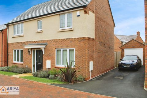 4 bed detached house to rent in Redlands Road, Barkby, Leicester LE7, £ ...