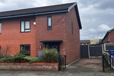 3 bed semi-detached house to rent in Barrett Avenue, Manchester M19, £ ...