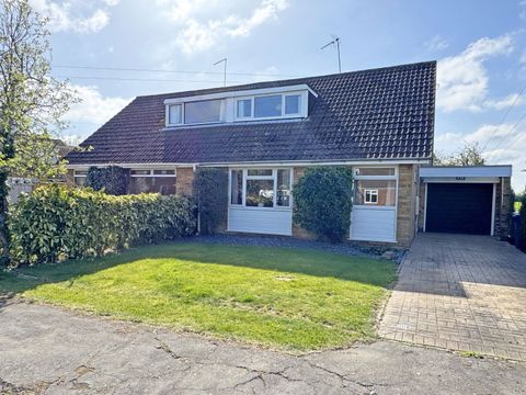 3 bed semi-detached house for sale in Victoria Road, Cogenhoe ...