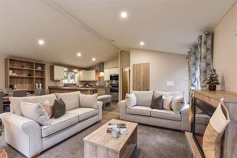 3 bed lodge for sale in Craigielands Park, Beattock, Moffat DG10, £ ...