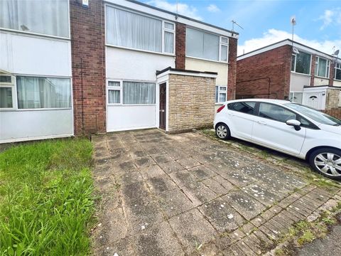 2 bed terraced house for sale in Telford Way, Leicester, Harborough LE5 ...