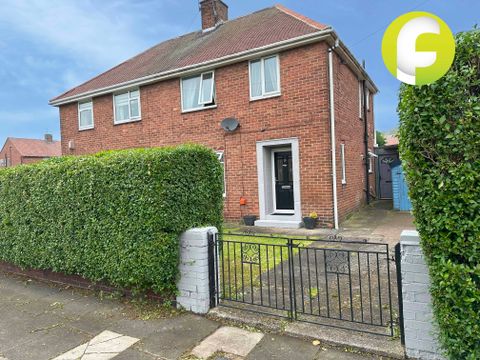 3 bed semi-detached house for sale in Redesdale Road, North Shields ...
