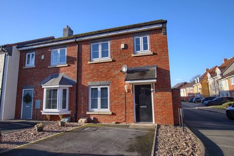 3 bed semi-detached house for sale in Cedarwood Glade, Stainton ...