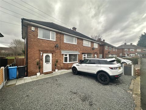 3 bed semi-detached house for sale in Windsor Grove, Runcorn, Cheshire ...
