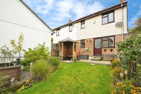 Meadow Rise, Penwithick, St. Austell, Cornwall PL26, 3 bed semi ...