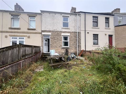 York Street, Catchgate, Stanley DH9, 2 bed terraced house for sale, £ ...