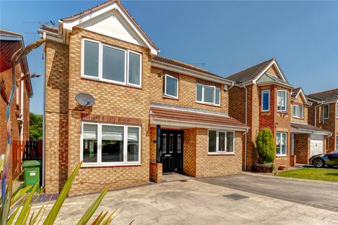 Northfield Drive, South Kirkby, Pontefract, West Yorkshire WF9, 4 bed ...