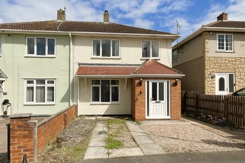 3 bed semi-detached house for sale in Chestnut Avenue, New Rossington ...