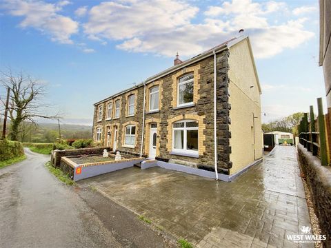 Argoed Villas, Drefach, Llanelli SA14, 3 bed end terrace house for sale ...