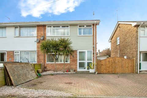 3 bed semi-detached house for sale in Ebor Road, Poole BH12, £350,000 ...
