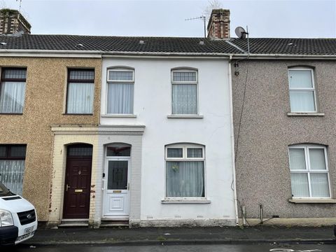 2 bed terraced house for sale in Copperworks Road, Llanelli SA15, £ ...