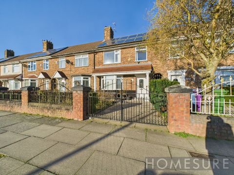 Princess Drive, Liverpool L14, 3 bed terraced house for sale, £145,500 ...