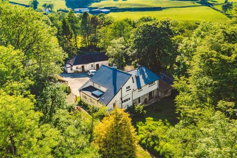 Cribyn, Lampeter, Ceredigion SA48, 4 bed detached house for sale, £ ...